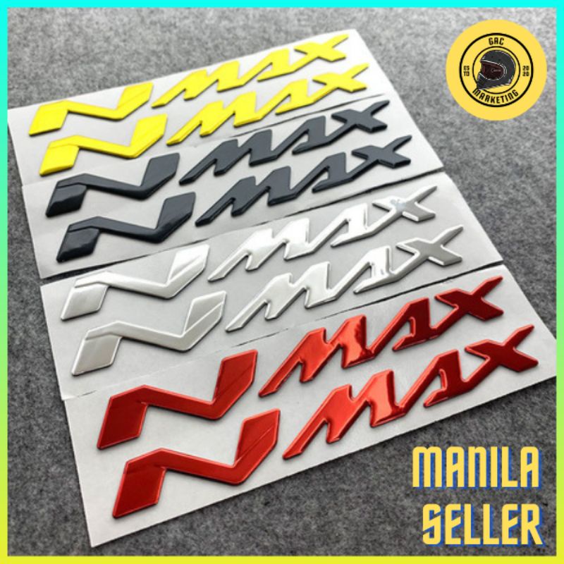 Yamaha Nmax Decal Nmax Sticker Nmax Emblem Nmax 2020-2022 Decals ...