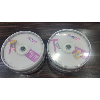 POSO DVD-R 16X 4.7GB 120MIN (25*2 pcs) 50PCS | Shopee Philippines