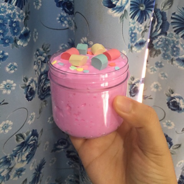 Sweet Candy Floam Slime (Crunchy Pink Floam) | Shopee Philippines