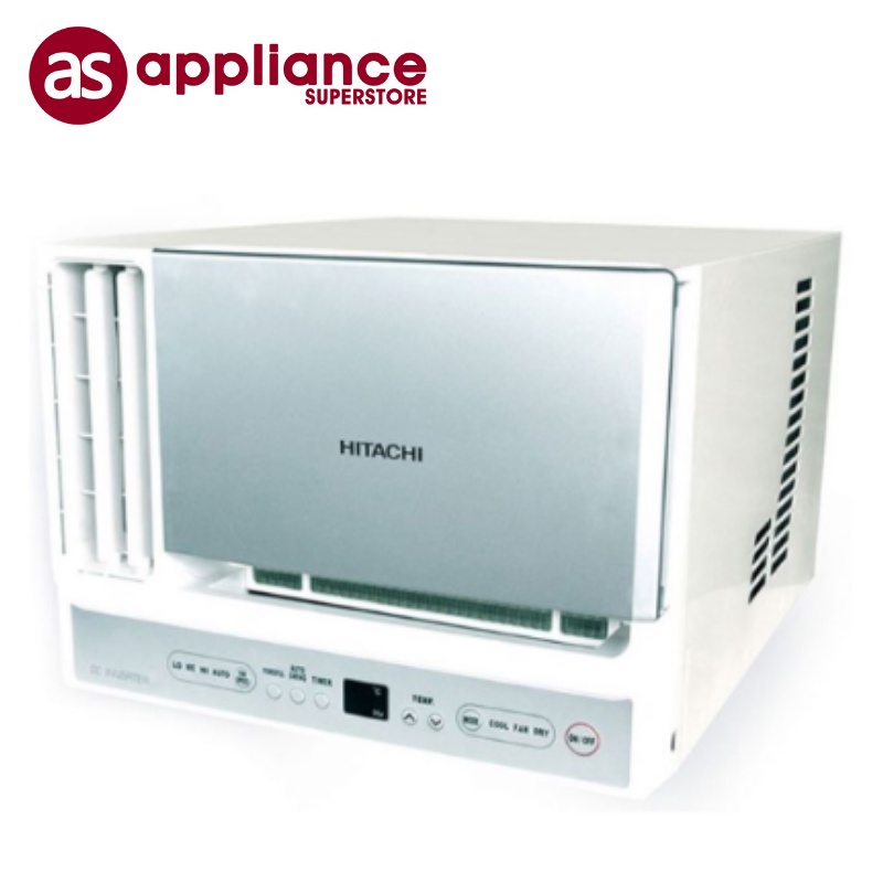 Hitachi 1HP Compact Window Type Full DC Inverter Aircon RA10HSV presyo ...