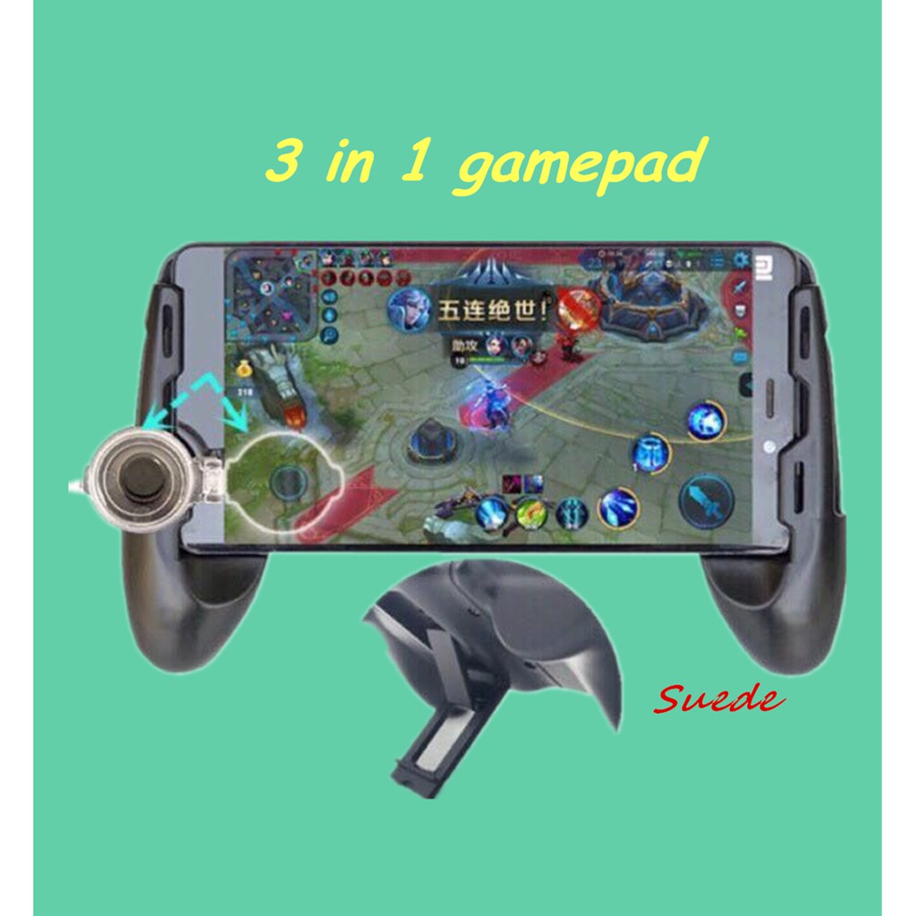 3in1 Portable Game Grip Pad Gamepad Joystick Controller | Shopee ...