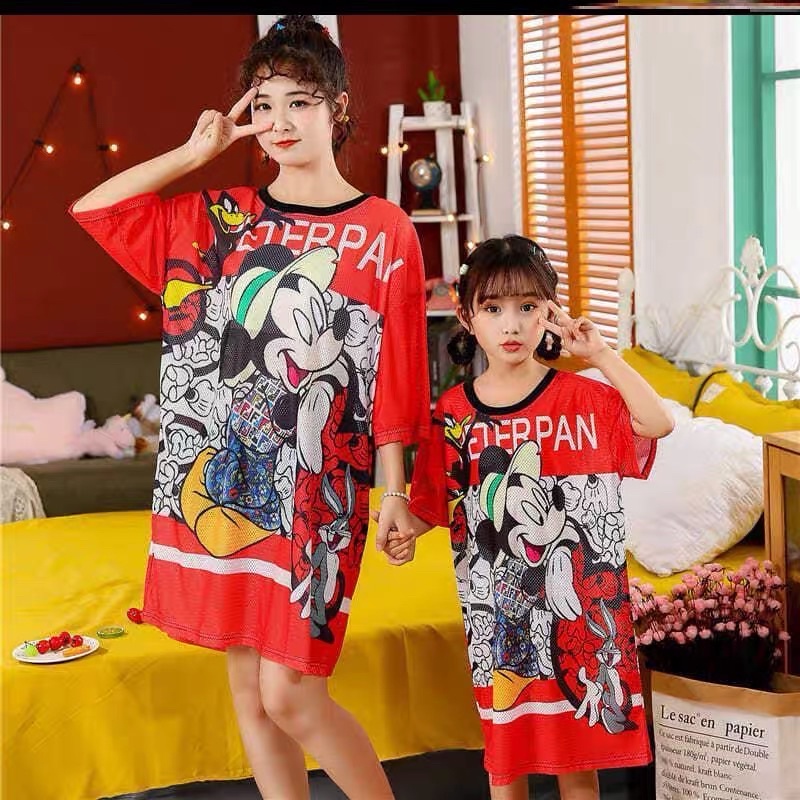 Korean mother and daughter terno dress daster | Shopee Philippines