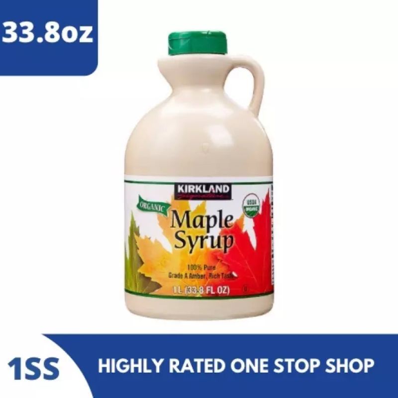 Kirkland Signature Organic Pure Maple Syrup, 33.8 oz | Shopee Philippines