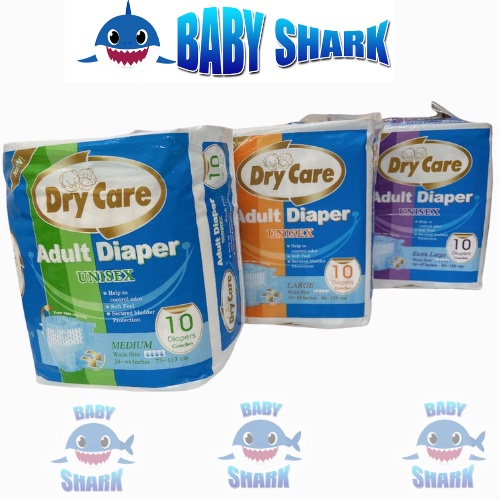 Fresh DRY CARE ADULT DIAPER UNISEX Adult Diaper (Medium/Large/Extra ...