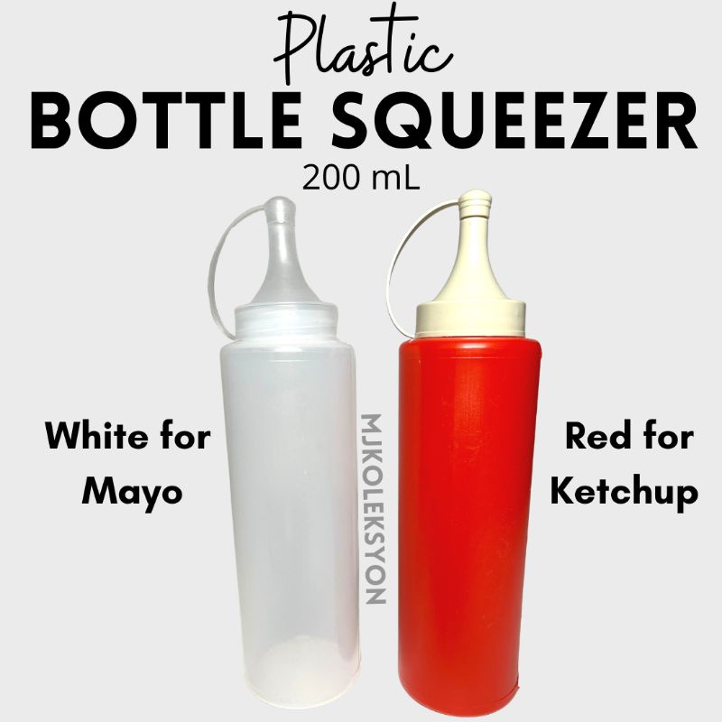 Plastic Bottle Ketchup Squeezer 200ml | Shopee Philippines