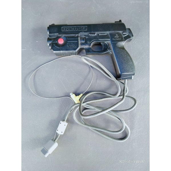 NAMCO NPC-103 Guncon Controller PS1 PS PSone Black Japan Official OEM Playstation 1 Light Gun ...