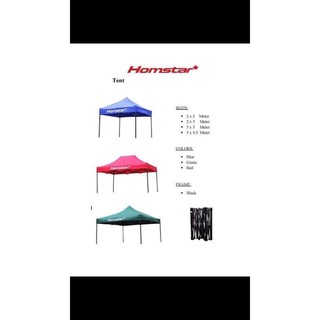 3m x 4.5m Homstar Retractable Tent / Canopy Tent (complete set)(Factory ...