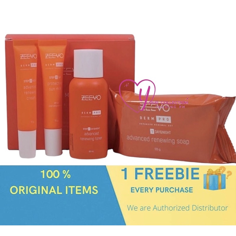 Zeevo Derm Pro Advance Renewal Set | Shopee Philippines