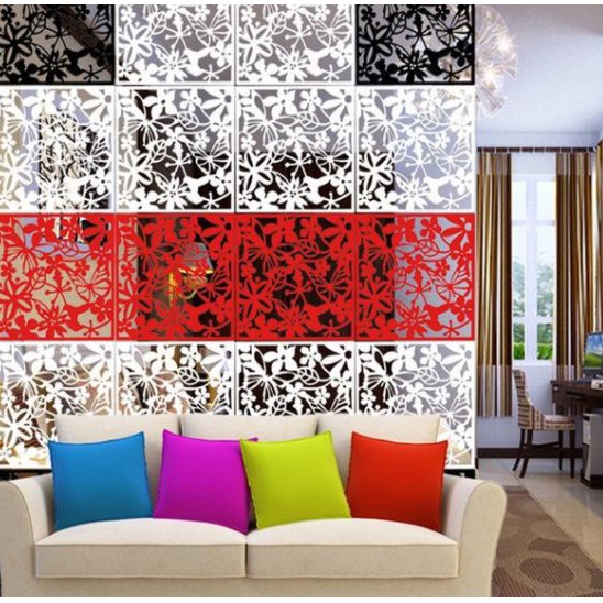 4pcs / Hanging Screens Plastic Living Room Divider Curtains Panels ...