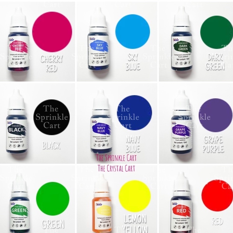 1pc Natural Ink Food Coloring Baking Liquid Food color Cake Decoration ...