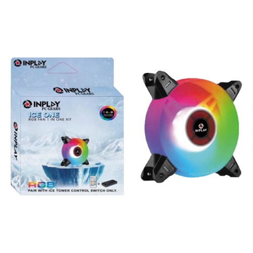 Inplay Ice Tower Rgb Fan 1 In One Kit Control Led Pc Case Quiet ...