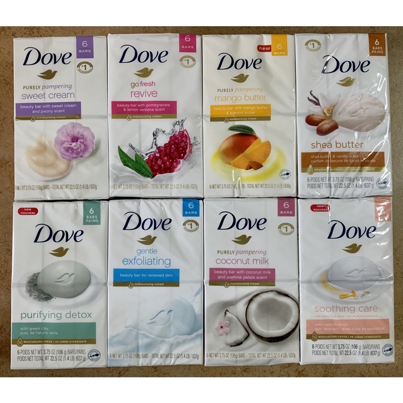 Dove beauty bar soap (sold per pack) | Shopee Philippines