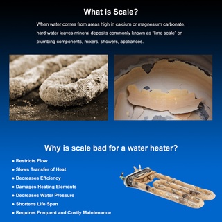 ALTHY IPSE Whole House Scale Inhibition Inline Water Softener System ...