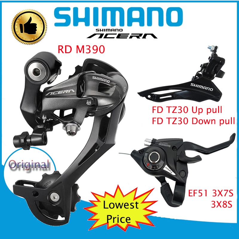RD+Shifter Shimano Acera M390 Rear Derailleur 7 8 9Sand MTE EF51 ...