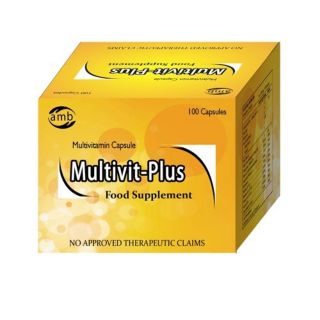 Multivit-Plus Multivitamin Food Supplement 100 capsules | Shopee ...