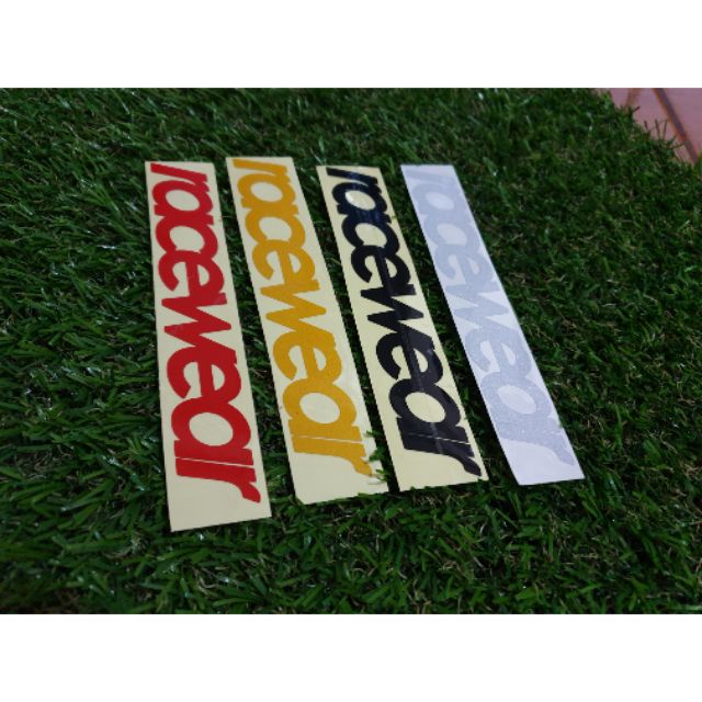 RACEWEAR 3M Reflectorized Sticker | Shopee Philippines