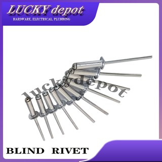BLIND RIVET 3/16" x 1/2" / 1/8" x 1/2" / 5/32" x 1/2" / 3/16" x 3/4 ...