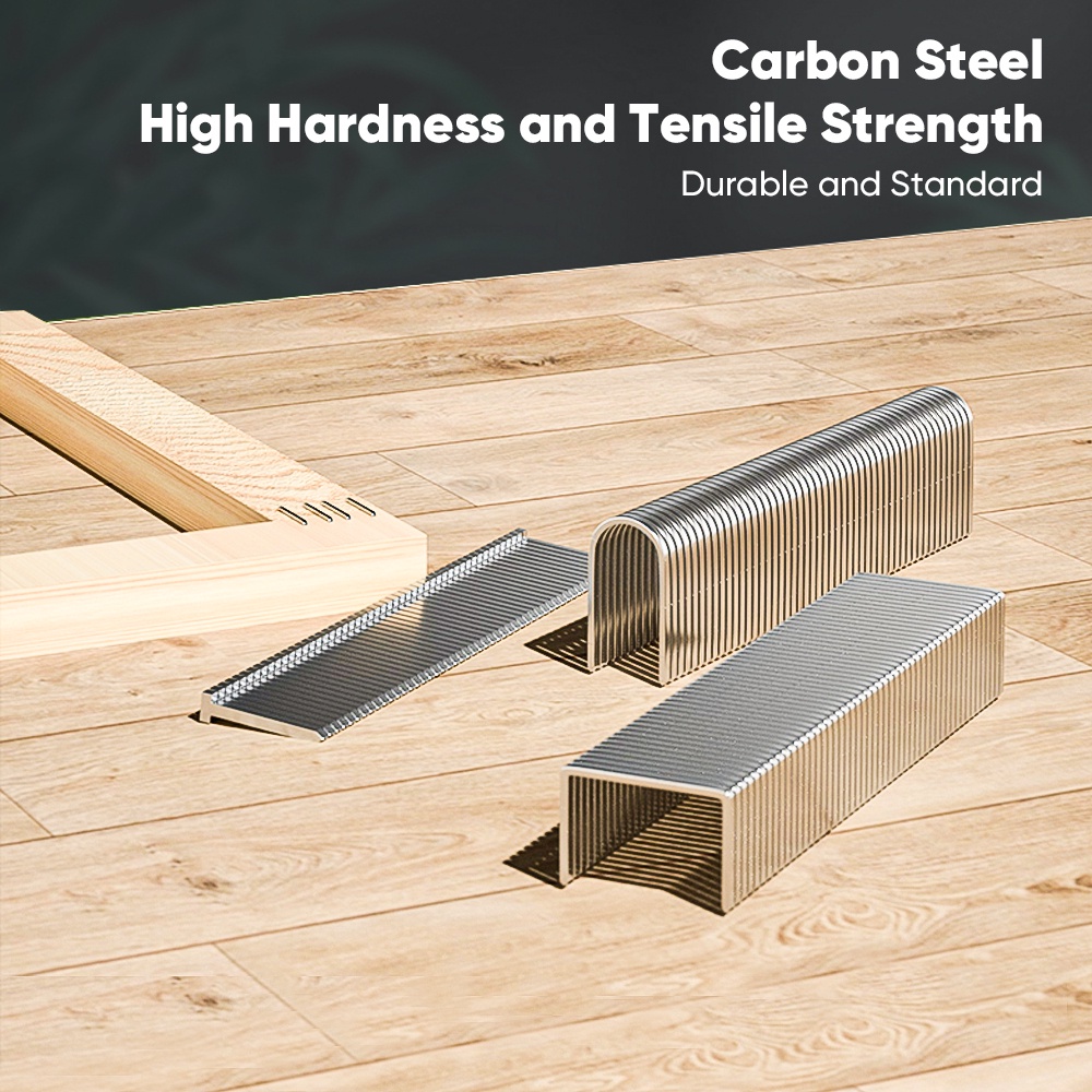 Mitsushi 600PCS 3 in 1 Heavy duty U/Door /T Shaped Staple Nails/Gun ...