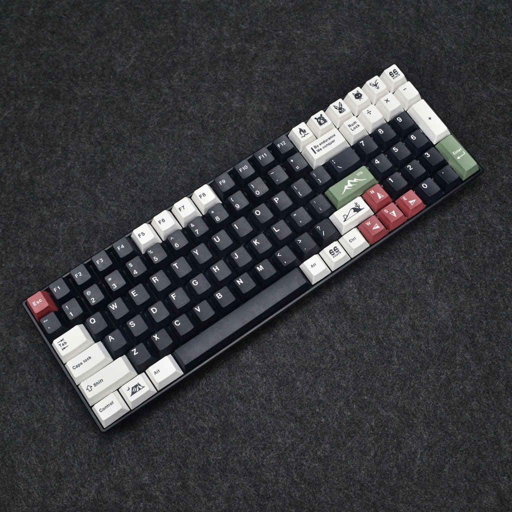 GMK Wild tribe keycaps, 129 Keys keycaps Cherry Profile DYE-SUB ...