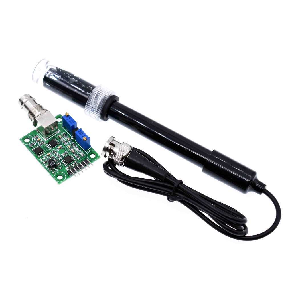 Liquid Ph Value Detection Detect Sensor Module Monitoring Control Board For Arduino Bnc