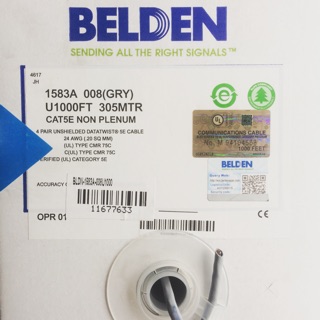Belden CAT5E UTP Cable 1 Meter (1583A) | Shopee Philippines
