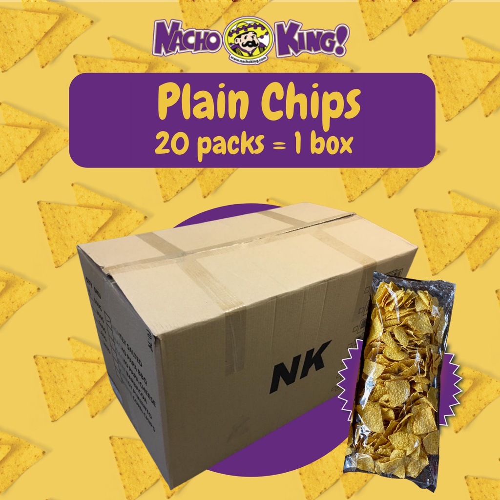 Nacho King! Plain Chips (1 box = 20 packs) | Shopee Philippines