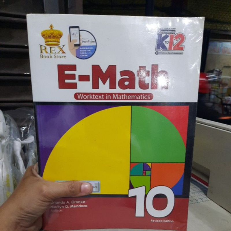 EMATH GRADE 10 Rex Bookstore 2019 copyright | Shopee Philippines