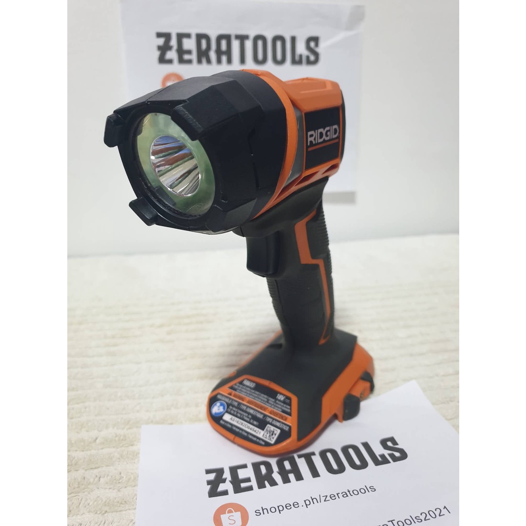 Ridgid 18v led torchlight , used | Shopee Philippines