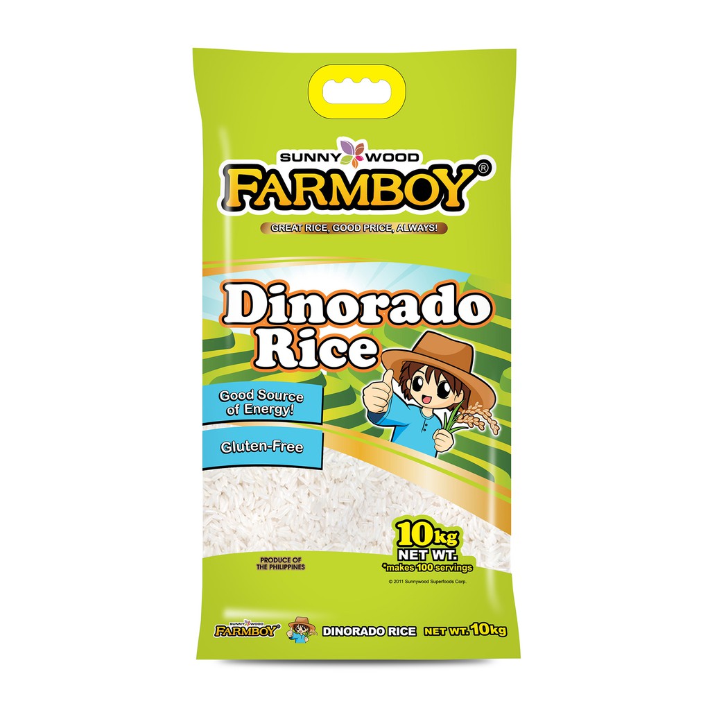 Farmboy Dinorado Rice 10kg | Shopee Philippines