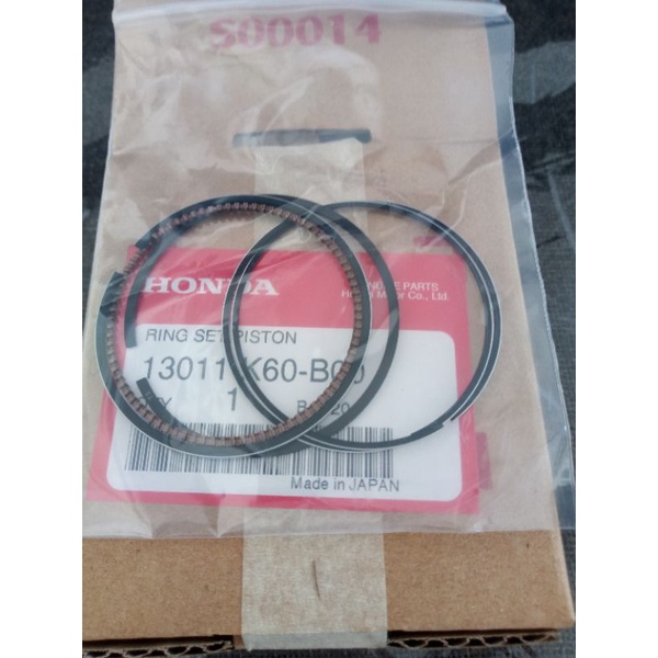 HONDA CLICK 125i V1 & V2 PISTON RING SET GENUINE PARTS | Shopee Philippines