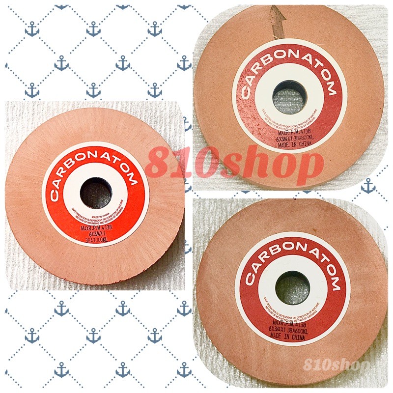 Bench Grinder Grinding Wheel Stone Orange 6” 8” Carbonatom Carborundum ...
