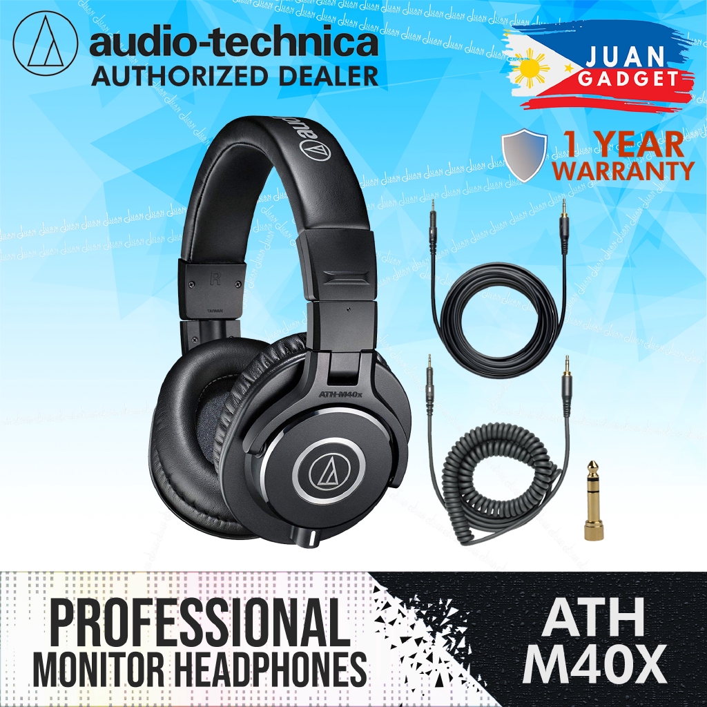 Audio Technica ATH-M40x Monitor Headphones (Black) | JG Superstore ...