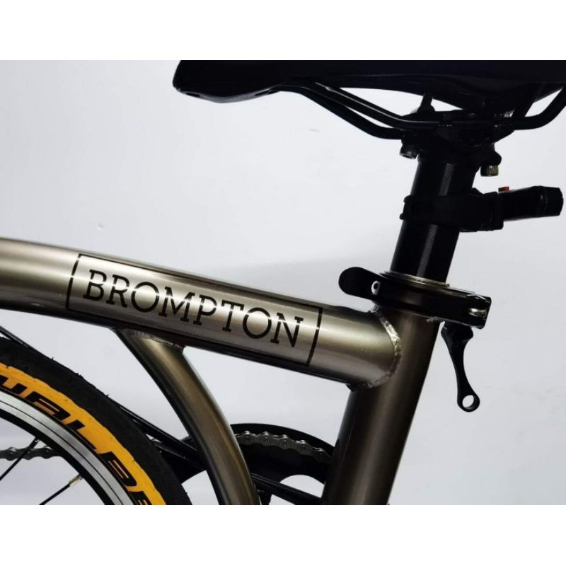 Brompton Frame Decals | Shopee Philippines