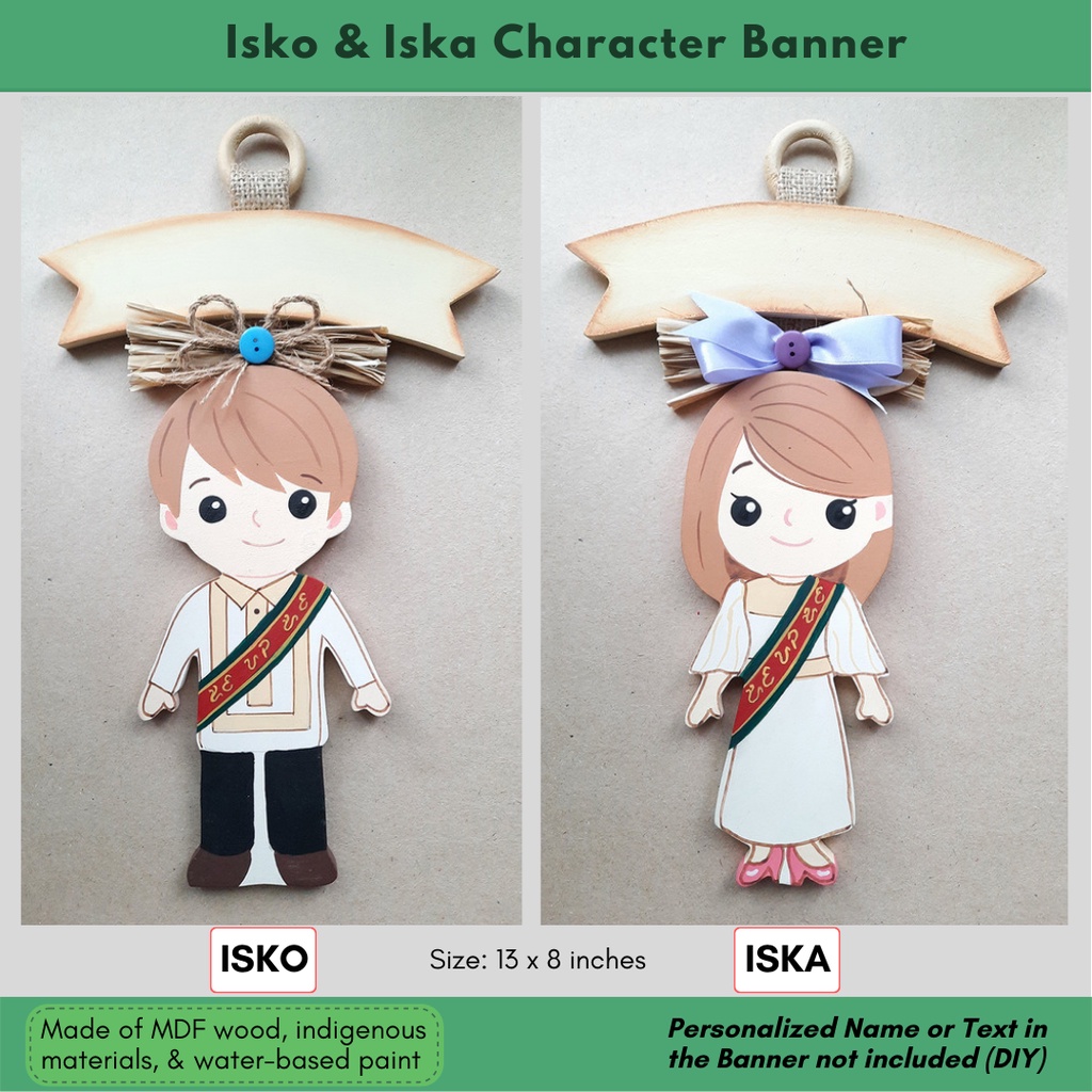 Character Banner UP Isko Iska Wall Decor | Shopee Philippines