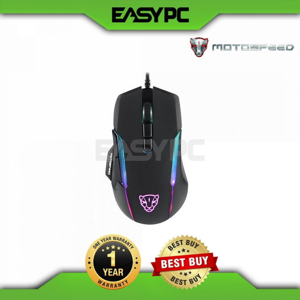 Motospeed V90 RGB Gaming Mouse Black | Shopee Philippines