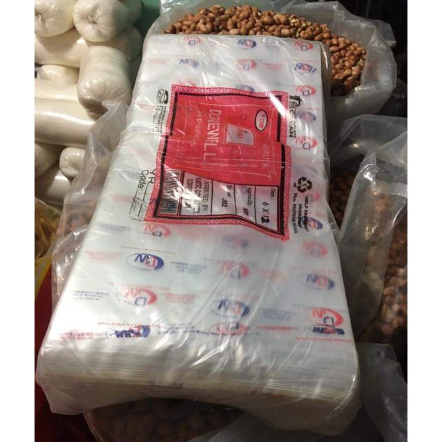 POLYPROPYLENE PLASTIC BAG [ PP BAG ] .02 6x12 and 7x14 size | Shopee ...