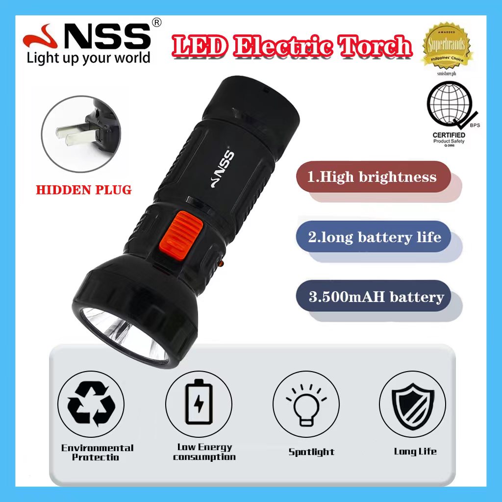 Nss flashlight handy light hand carry torch light emergency ...