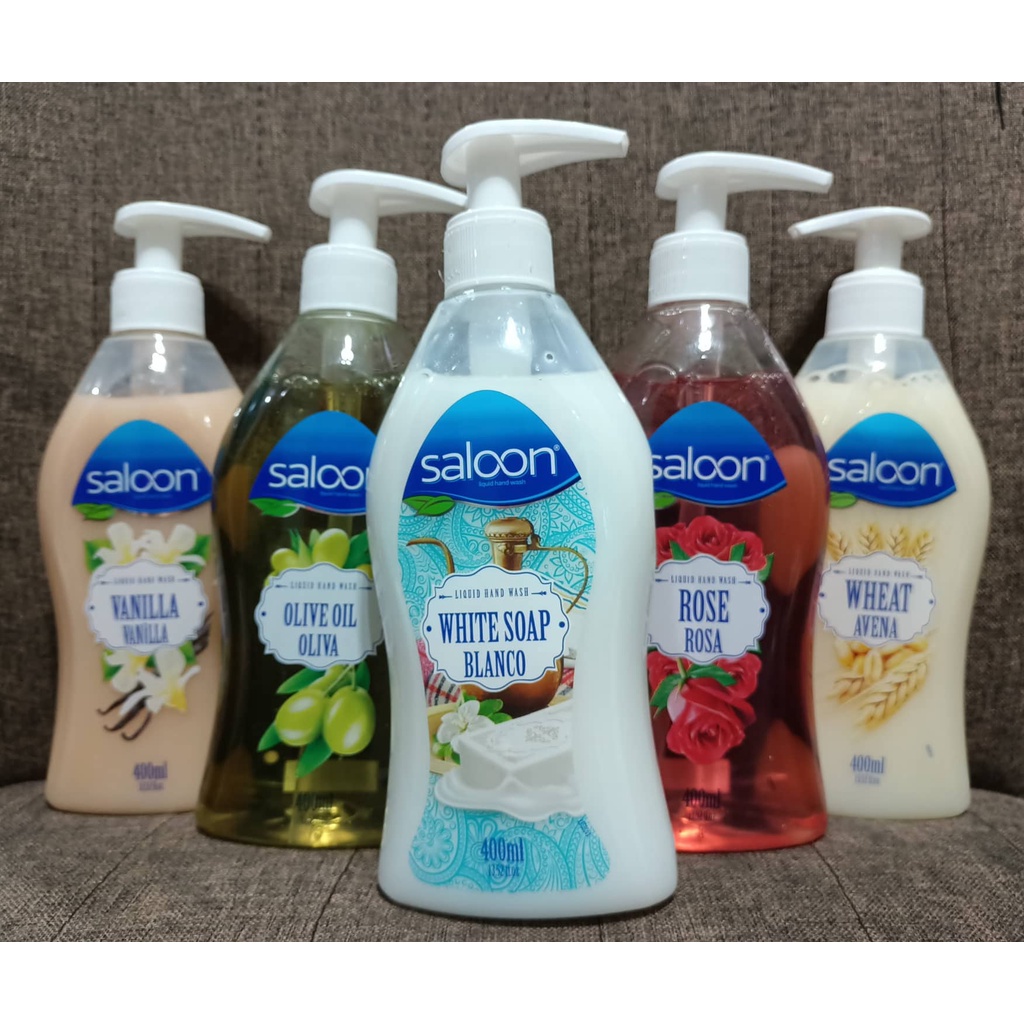 Saloon Liquid Hand Wash Made in Turkey 400 mL | Shopee Philippines