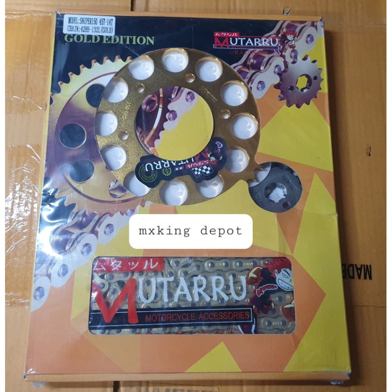 MUTARRU STEEL GOLD CHAIN SET HEAVY DUTY (makapal na! mura pa!) FOR ...