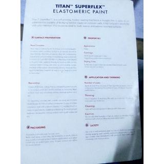 BOYSEN TITAN SUPERFLEX ELASTOMERIC PAINT TWILL T-5118 1PAIL | 1TIN ...