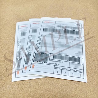 A6 Waybill Size Sticker (Matte) | Shopee Philippines