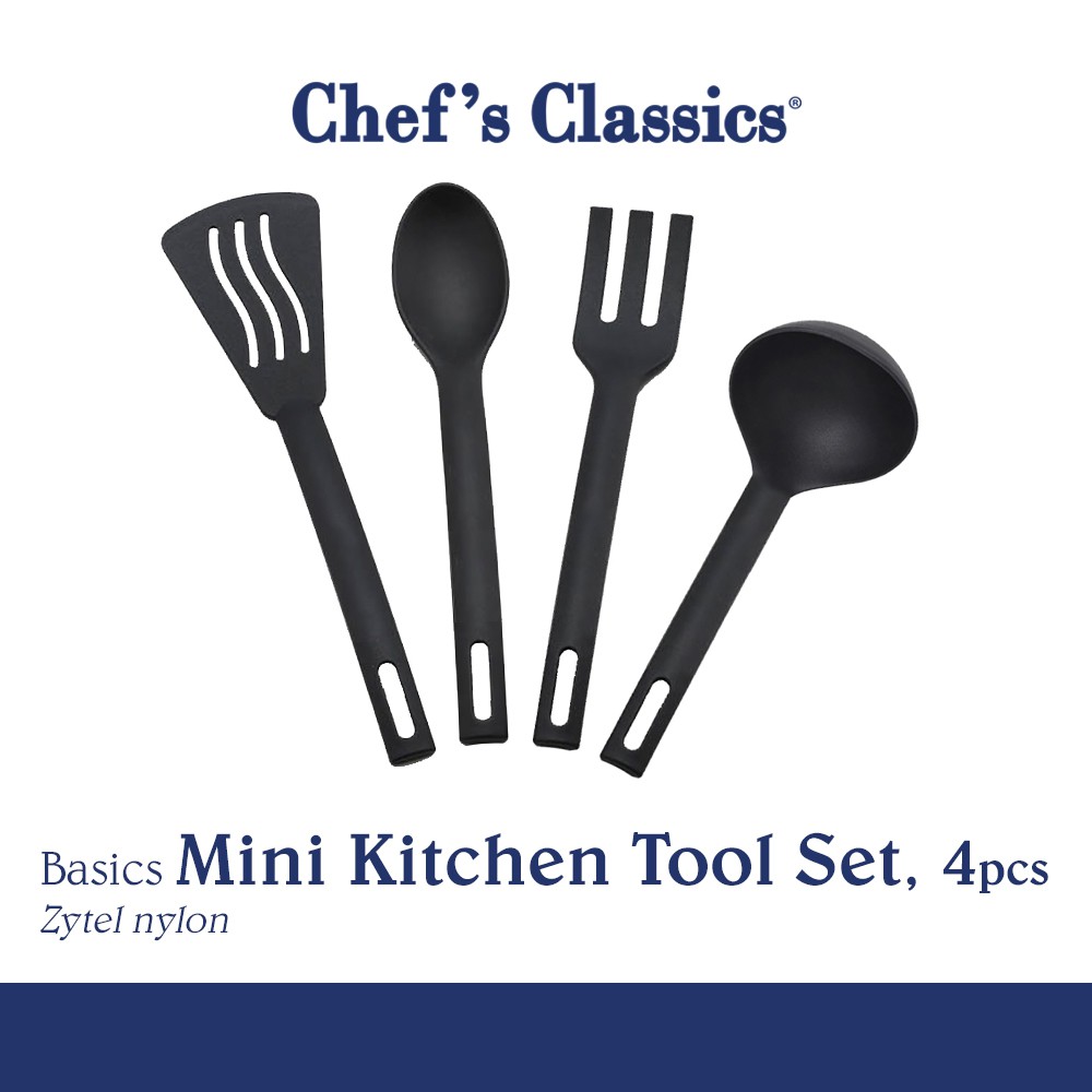 Chef's Classics Basics Nylon Mini Kitchen Tool Set, 4pcs | Shopee Philippines