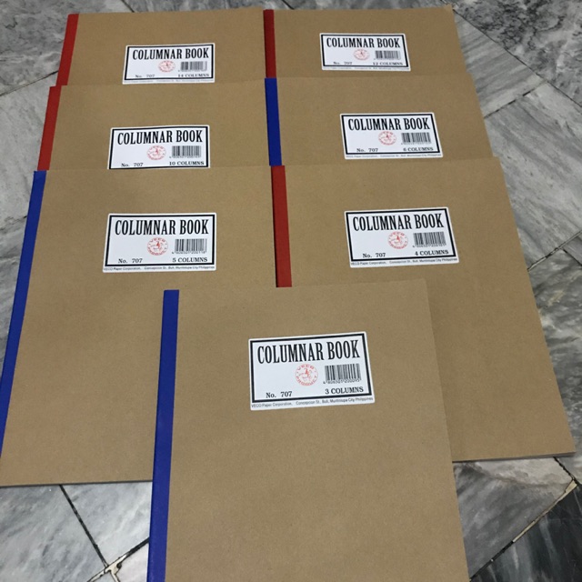 Accounting Notebook (Columnar 3-14 Book) | Shopee Philippines