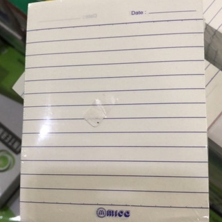 MICA Pad paper 1/2 Crosswise 1/2 Lengthwise 1/4 Quiz Writing Pad 80 ...