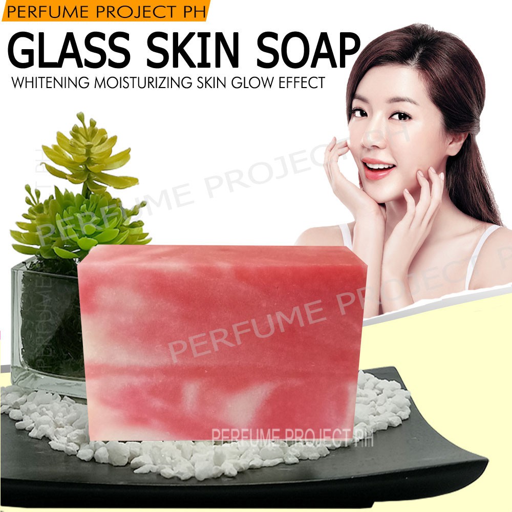 Glass Skin Whitening Soap with Micropeeling, Moisturizing and Skin Glow ...