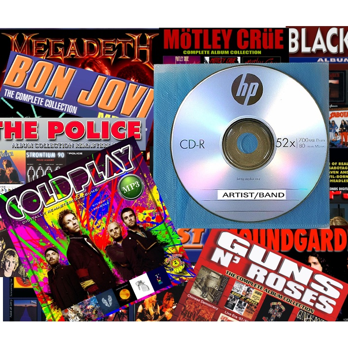 SALE ASSORTED MP3 DISC NEW all ORIGINAL tracks( for PCCDROM/ DVD PLAYER ...