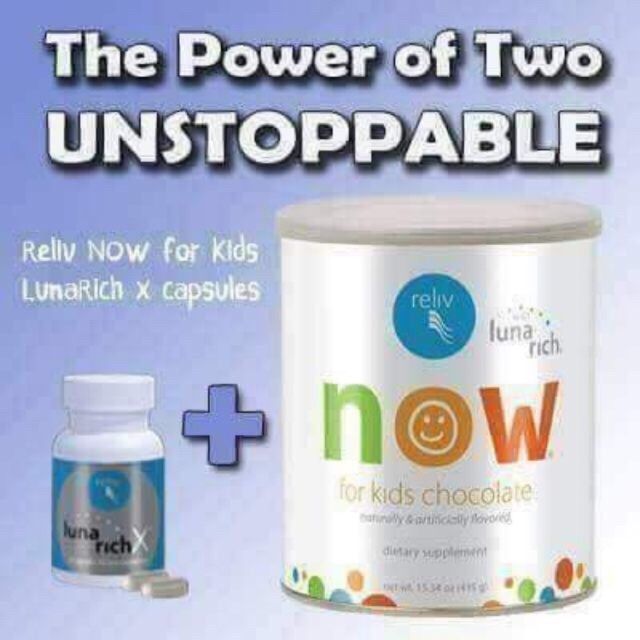 RELIV NOW FOR KIDS & LUNARICH X CAPSULES | Shopee Philippines