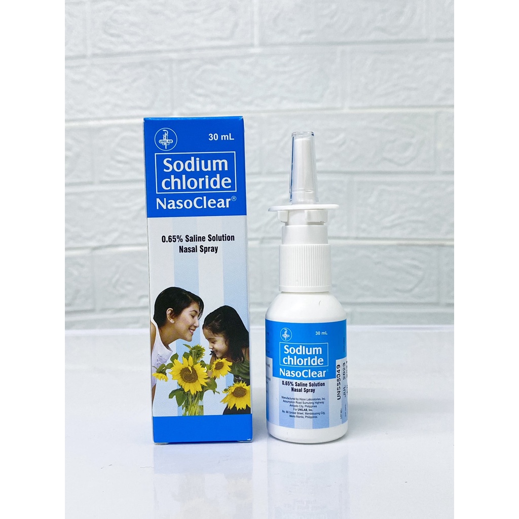 Nasoclear Nasal Spray Sodium Chloride Nasoclear Saline
