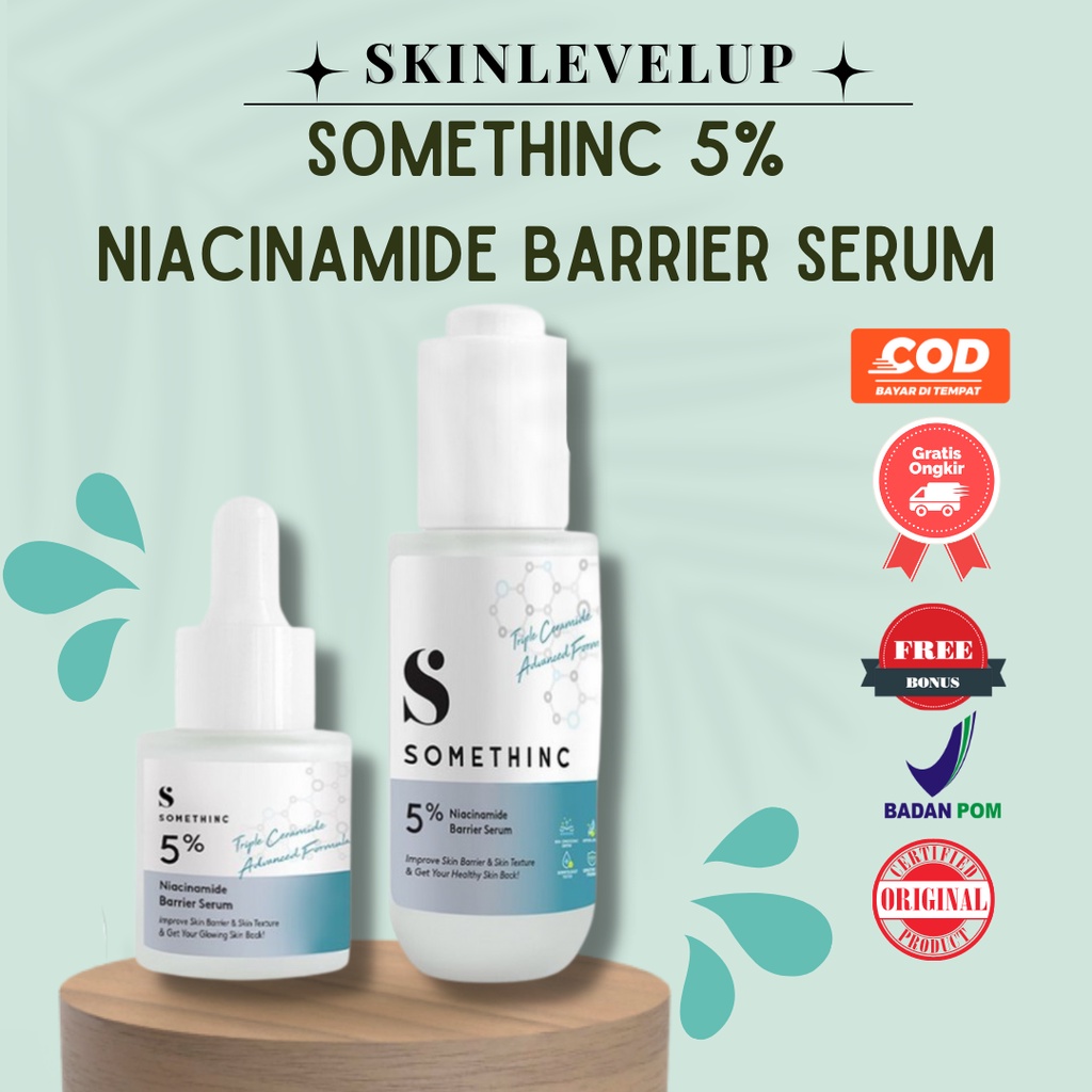 Somethinc 5% Niacinamide Barrier Face Serum Niacinamide Advanced Oil ...