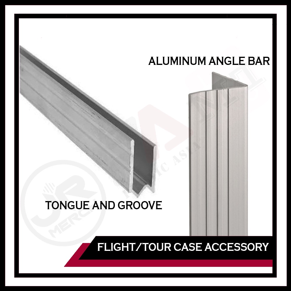 3 meters - Aluminum Angle Bar or Tongue & Groove - Tour Case ...